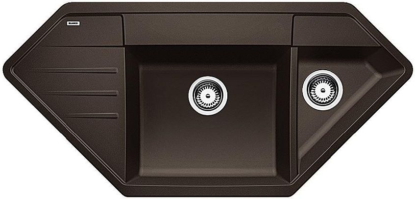 Zlewozmywak Blanco Lexa 9E Kawowy (515115) - Opinie i ceny na Ceneo.pl