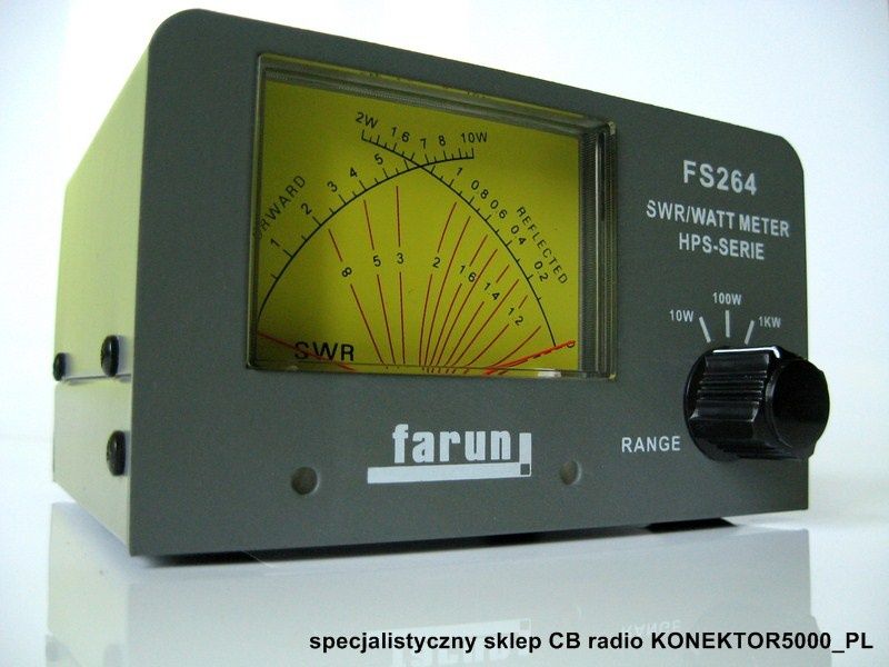 Farun Farun Fs264 (Fs-264) Krzyżowy Miernik Swr Oraz Mocy - Reflektometr - opinie i ceny na Ceneo.pl