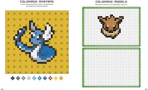 [AC] Pokémon – Coloriages pixels – Cahier avec plus de 60 coloriages ...