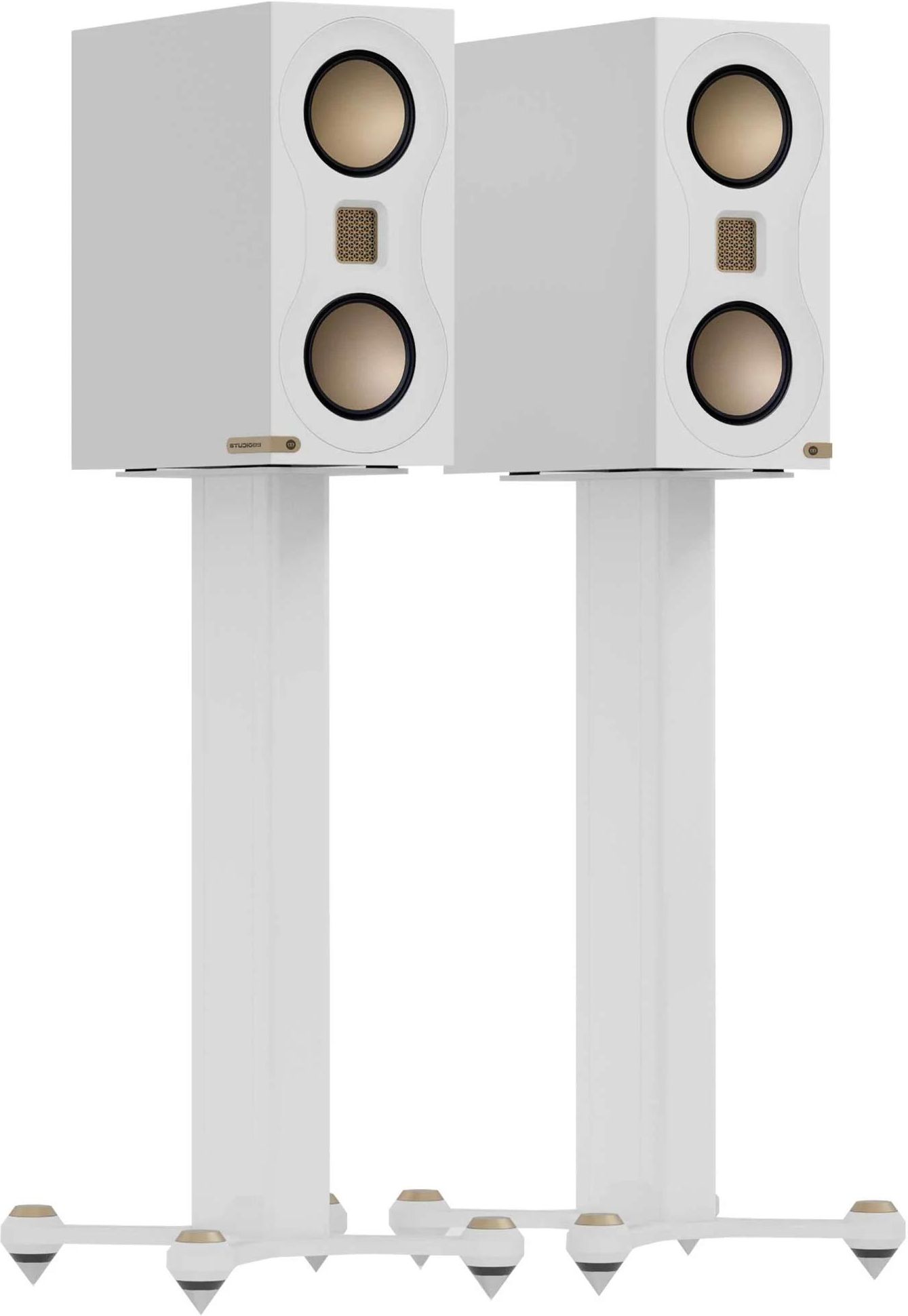 Monitor Audio Studio 89 Stand (Biały połysk) - Opinie i ceny na Ceneo.pl