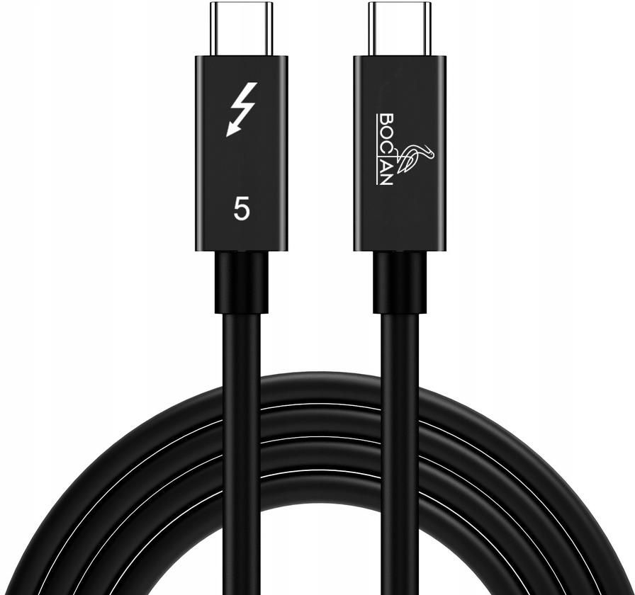 Bocian Kabel Thunderbolt 5 Usb C 0 8M 120 Gb S 240W Chip Intel 4 ...