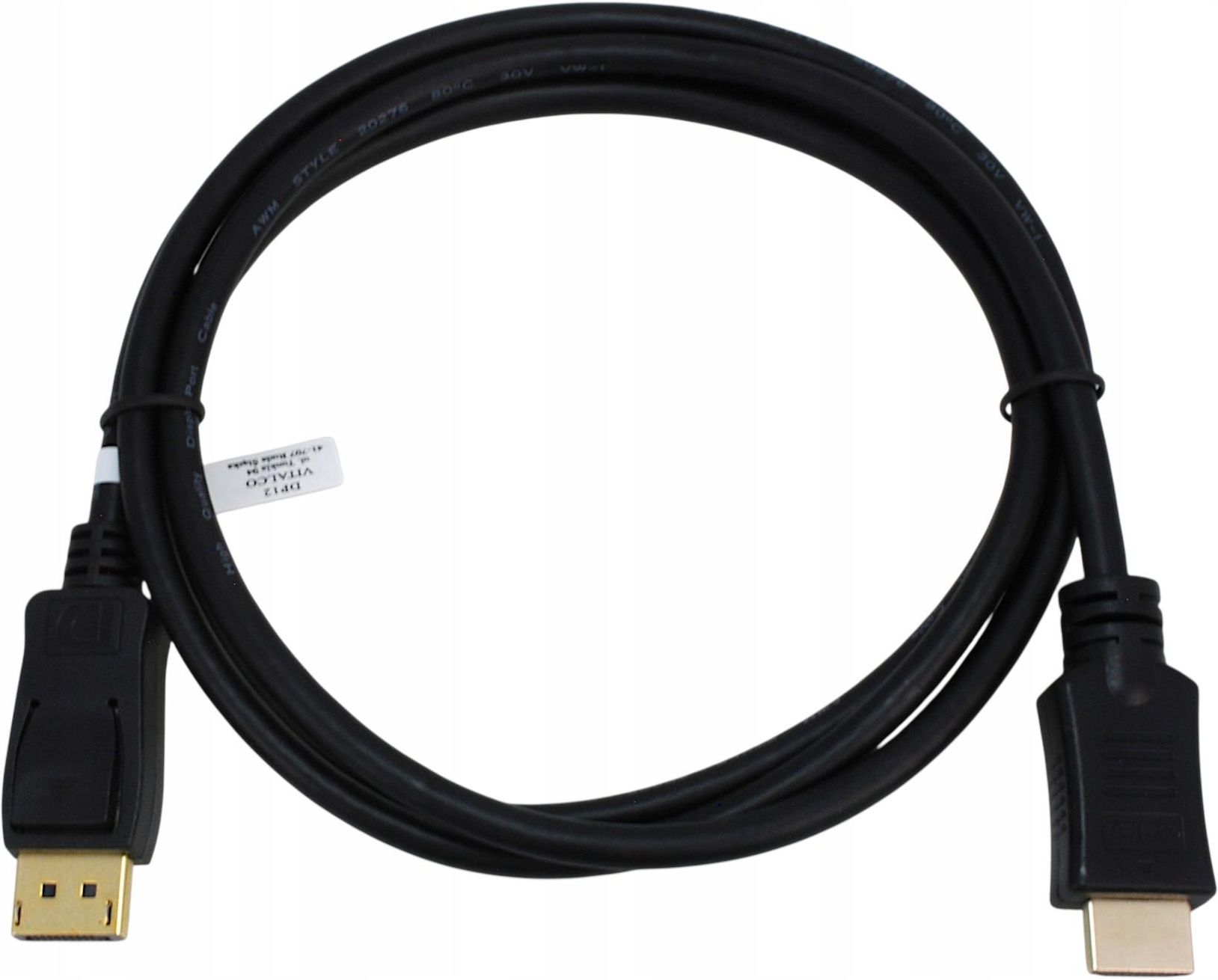 Vitalco Kabel Displayport Wtyk Hdmi 4K Display Port Hd 4 5 M - Opinie i ...