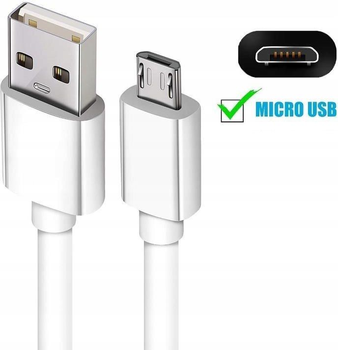 Datex Kabel Micro Usb Do 1M Microusb Biały - Opinie i ceny na Ceneo.pl