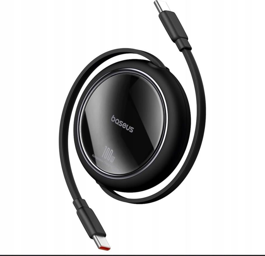 Baseus Kabel Usb C 100W Do Laptopa Telefonu Wysuwany Zwijany Typ Mocny ...