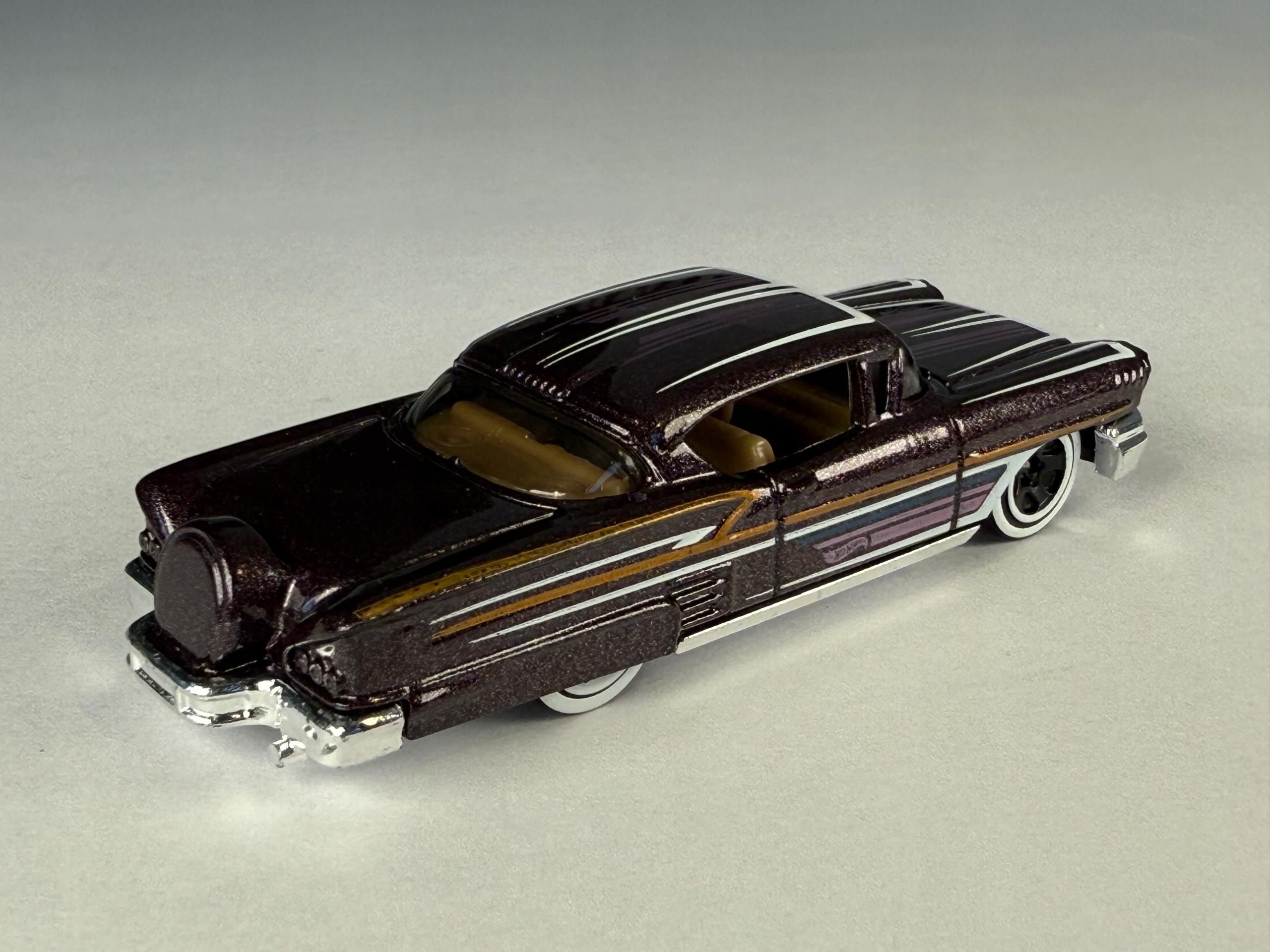 Hot Wheels '58 Chevy Impala 1:64, 111/250 HYX38 - Ceny i opinie - Ceneo.pl