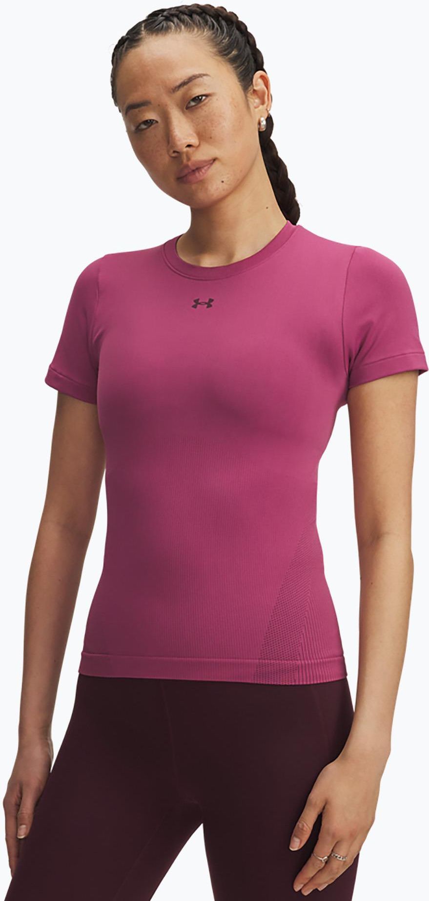 Under Armour Koszulka Treningowa Damska Vanish Seamless Fuchsia Dusk Dark Maroon - Ceny i opinie ...