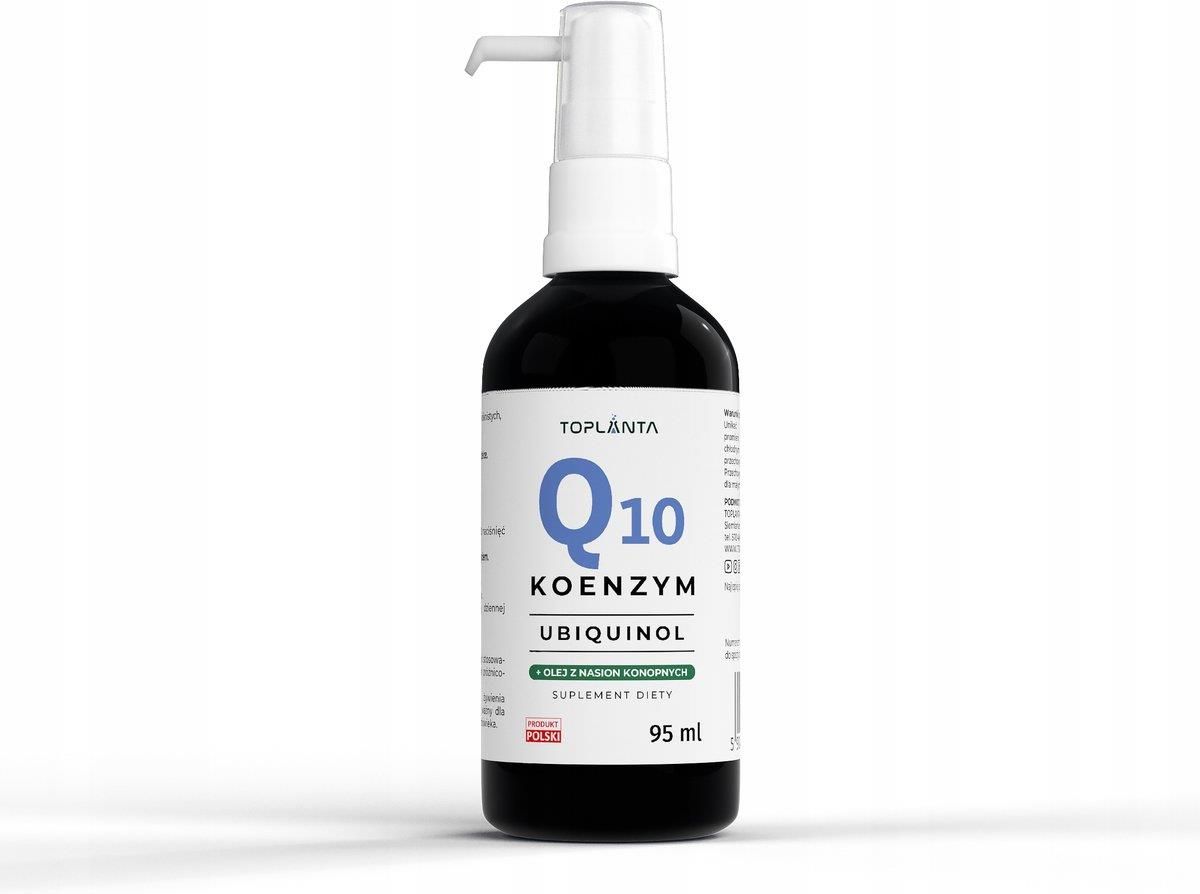 Toplanta Koenzym Q10 Ubichinol Z Olejem Nasion Konopi 95ml - Opinie i ceny na Ceneo.pl