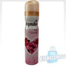 Impulse TRUE LOVE body dezodorant spray 75 ml - Opinie i ceny na Ceneo.pl