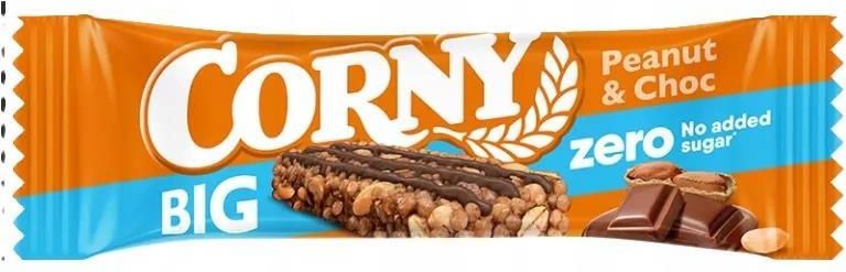 Corny Big Zero Baton Zbożowy Z Czekoladą Mleczną I Orzechami Ziemnymi ...