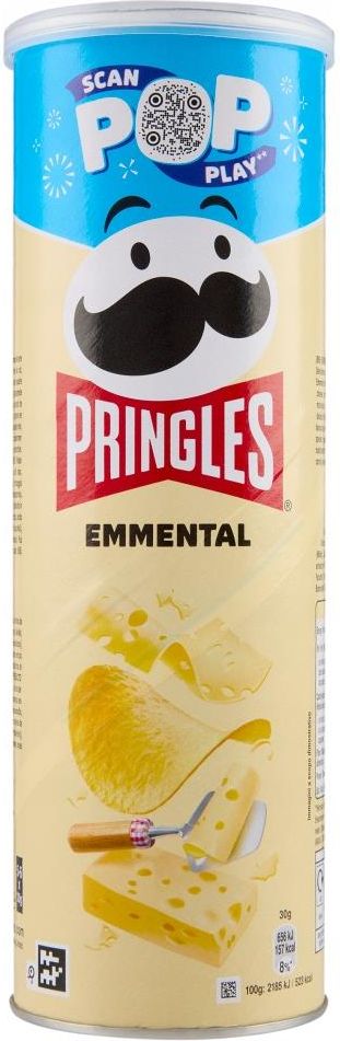 Pringles Chipsy Emmental Serowe 175g . - Ceny i opinie - Ceneo.pl