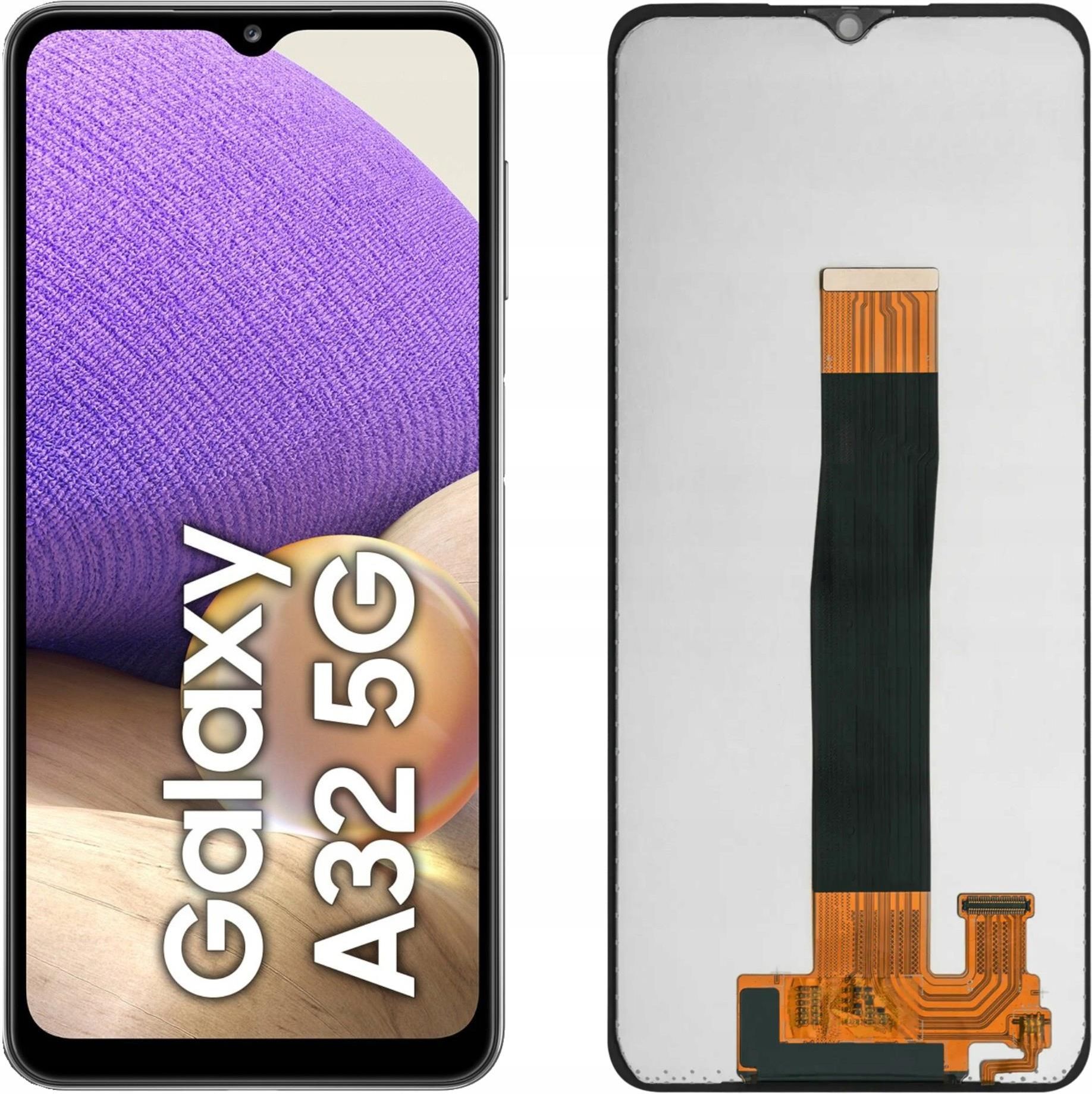 Podzespoły do telefonu Mobilepart Wyświetlacz Do Samsung Galaxy A32 5G Lcd Sm A326 A326B Ekran ...