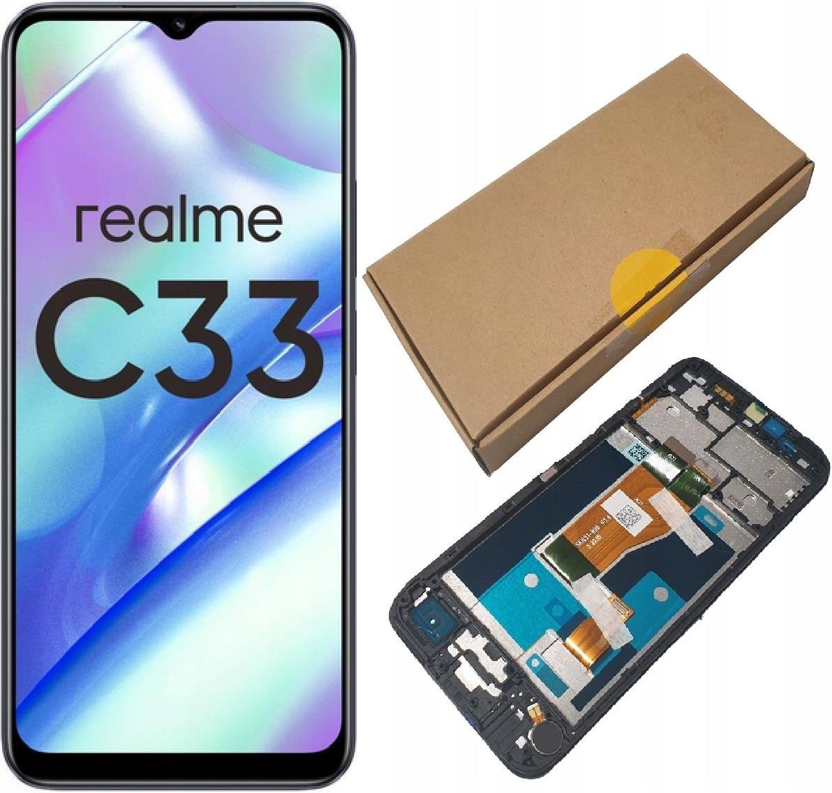 Podzespoły do telefonu Arcom Wyświetlacz Realme C33 Rmx3624 Service ...