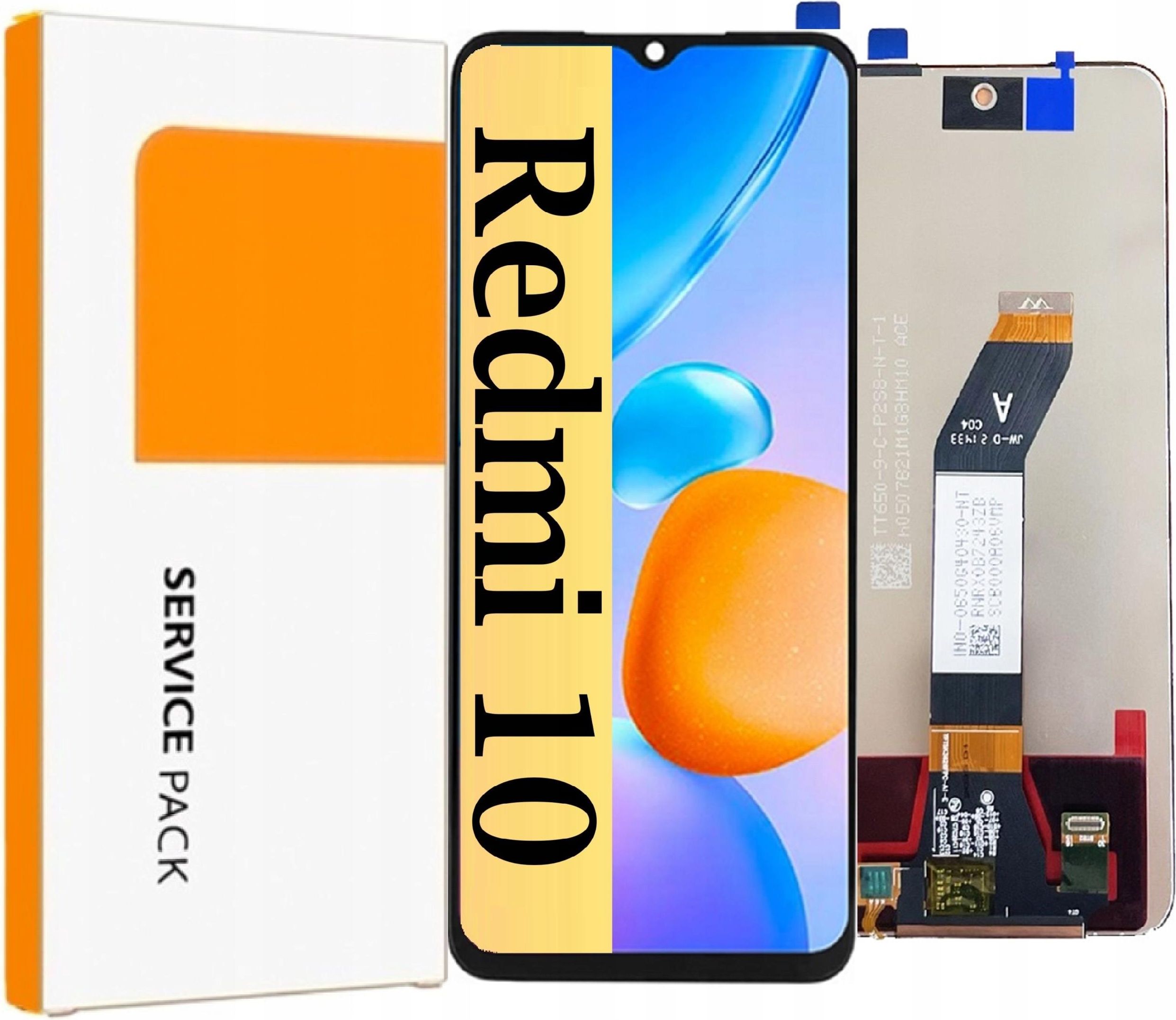 Podzespoły do telefonu Arcom Xiaomi Redmi 10 2022 Oryginal Wyświetlacz ...