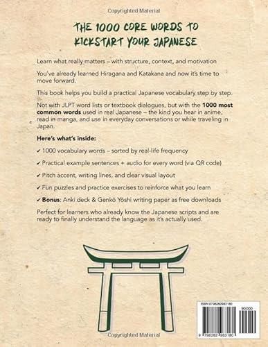 [AC] Master Japanese Vocabulary - The 1000 Core Words: With Kanji ...