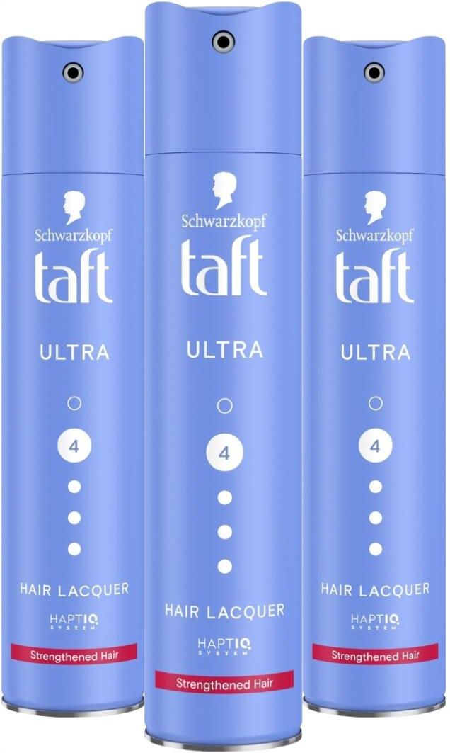 Taft Ultra Lakier Do Włosów 3x250ml - Opinie i ceny na Ceneo.pl