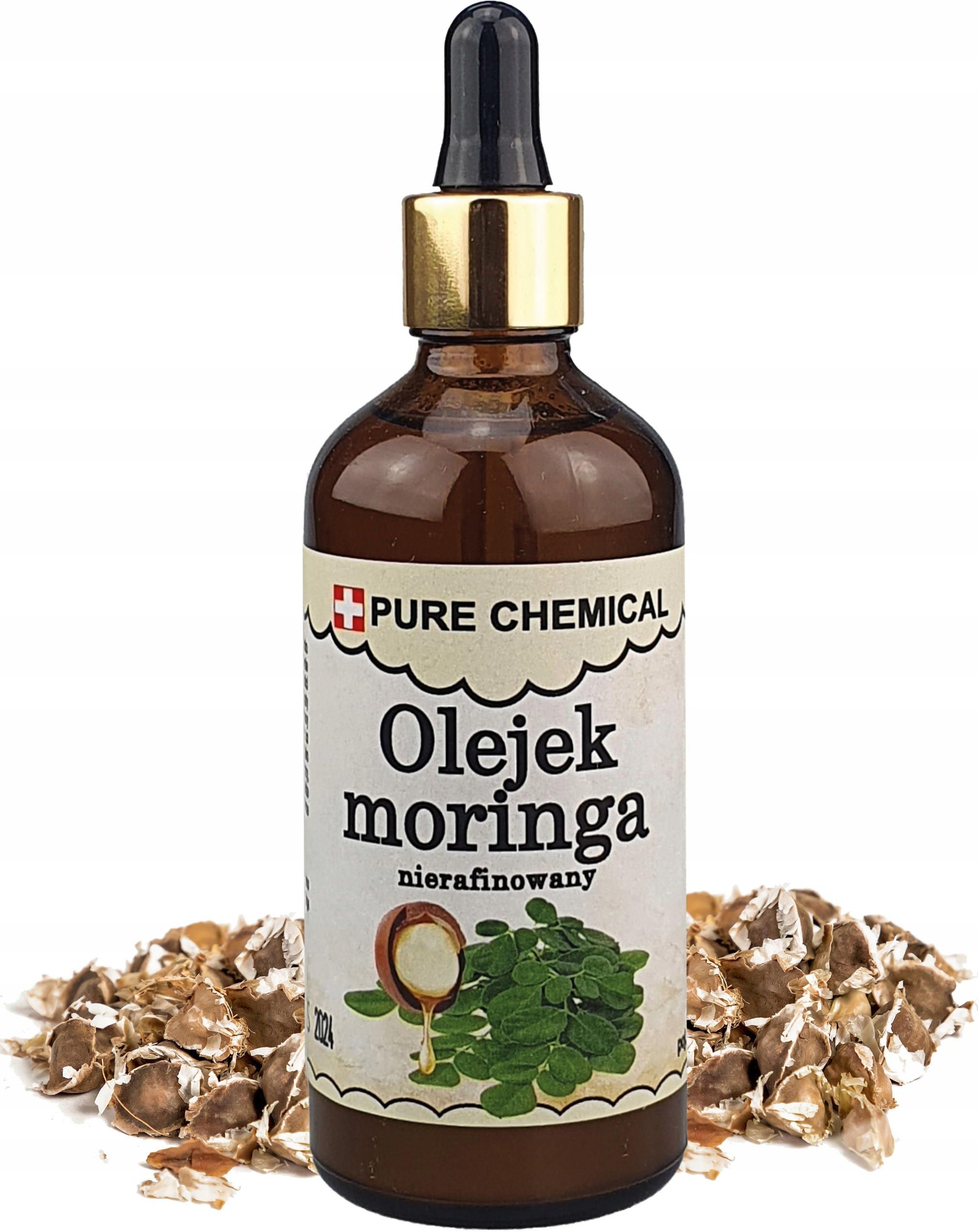 Pure Nature Olejek Moringa Naturalny Nierafinowany Zimnotłoczony 100ml - Opinie i ceny na Ceneo.pl