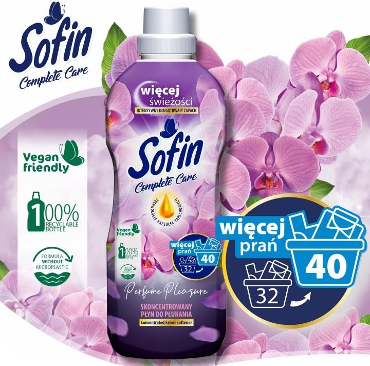 Sofin Płyn Do Płukania Tkanin Zestaw Mix Uniwersalne 800Mlx 6szt ...
