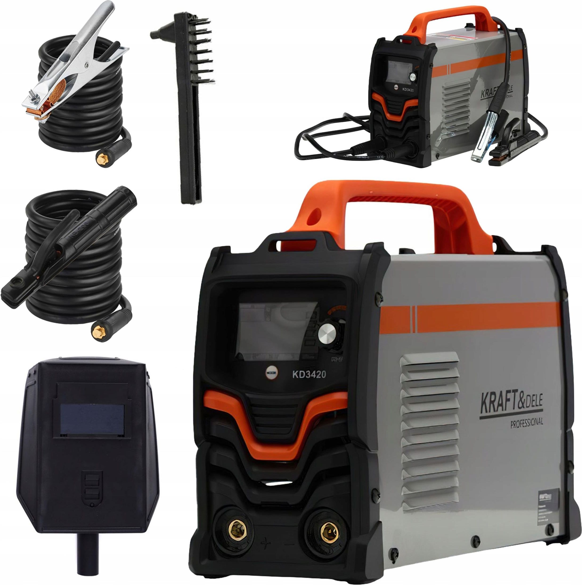 Spawarka Spawarka Inwertorowa Kraft&Dele MMA PULSE/MMA/TIG-LIFT 340A ...
