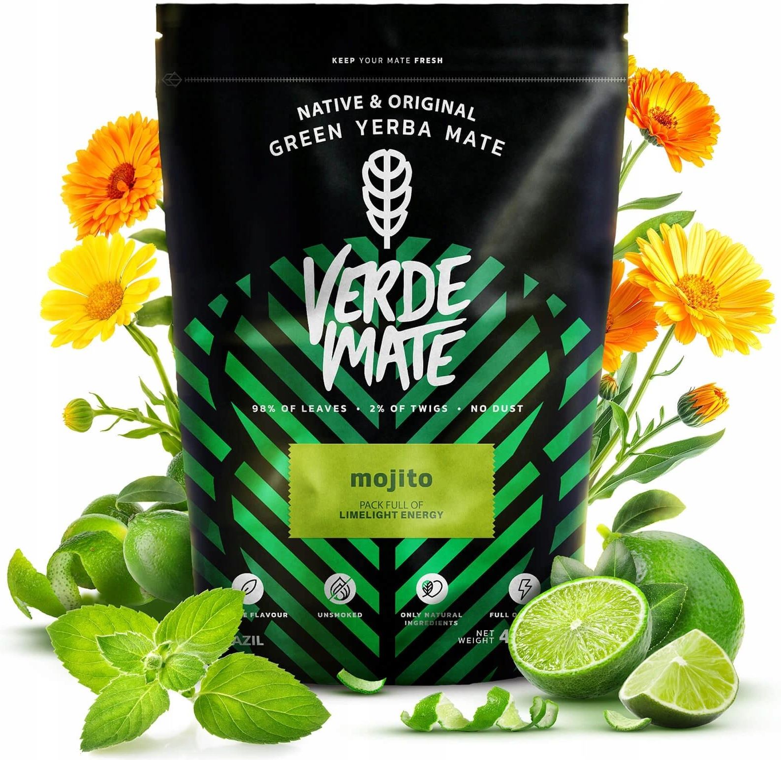 Verde Mate Yerba Mojito 0,4Kg Terere Na Zimno Lato - Ceny i opinie ...