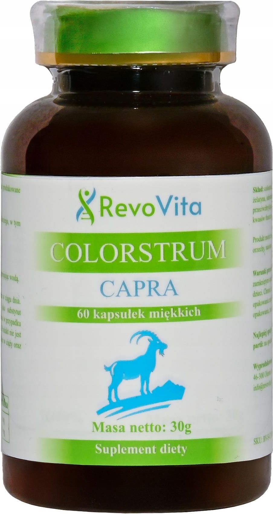 Colostrum Capra Kozie Kolostrum 500mg Ig40% Siara 60kaps. - Opinie i ...