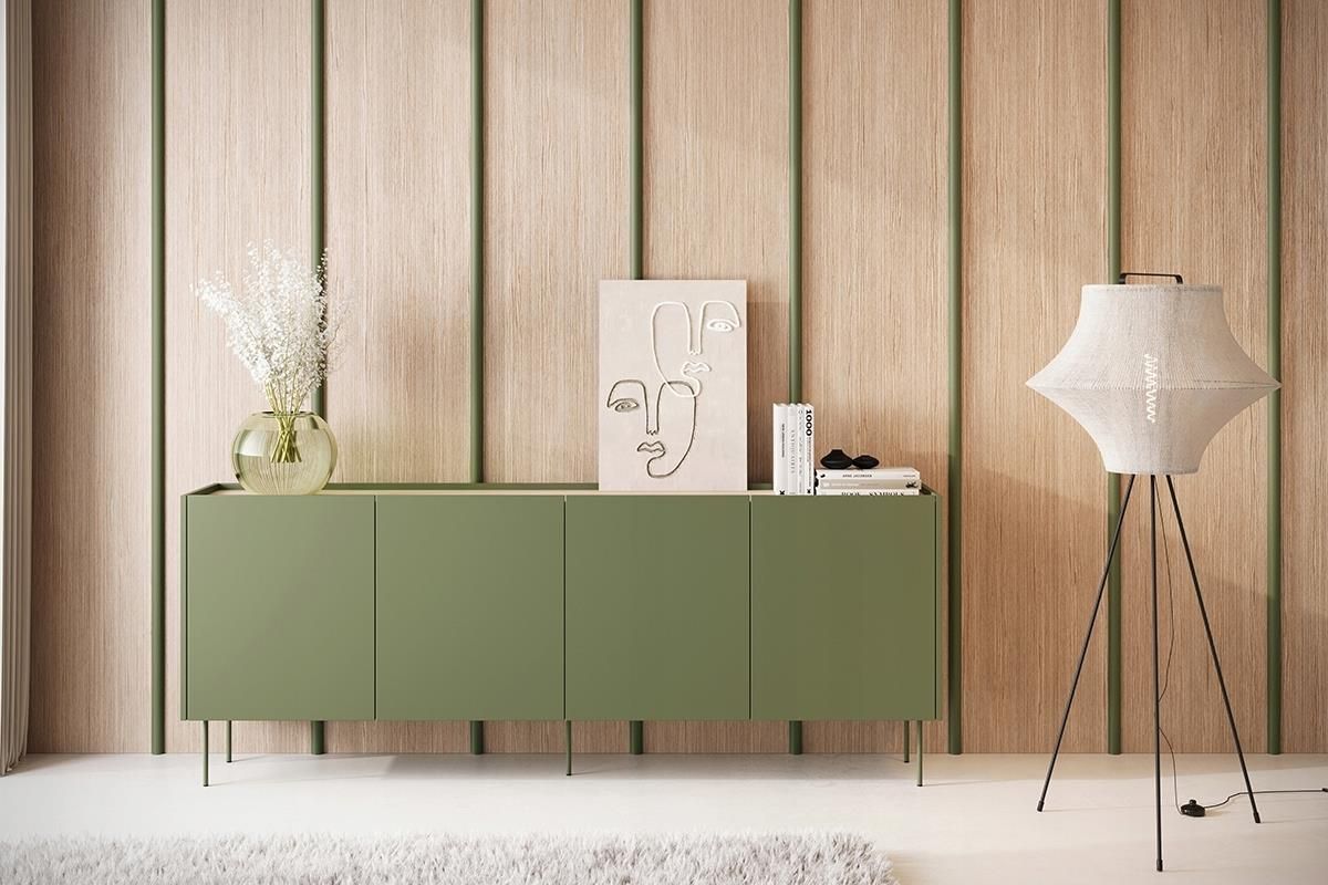 Bogart Komoda Desin 220 4D Oliwka Dąb Nagano szer. 40cm (B_148995 ...