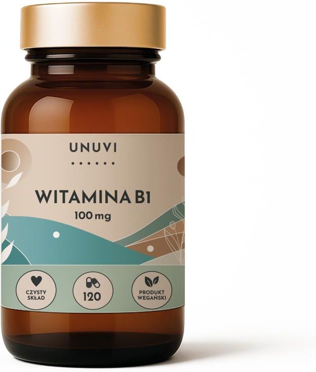 Unuvi Witamina B1 Tiamina 100 Mg 120kaps. - Opinie i ceny na Ceneo.pl