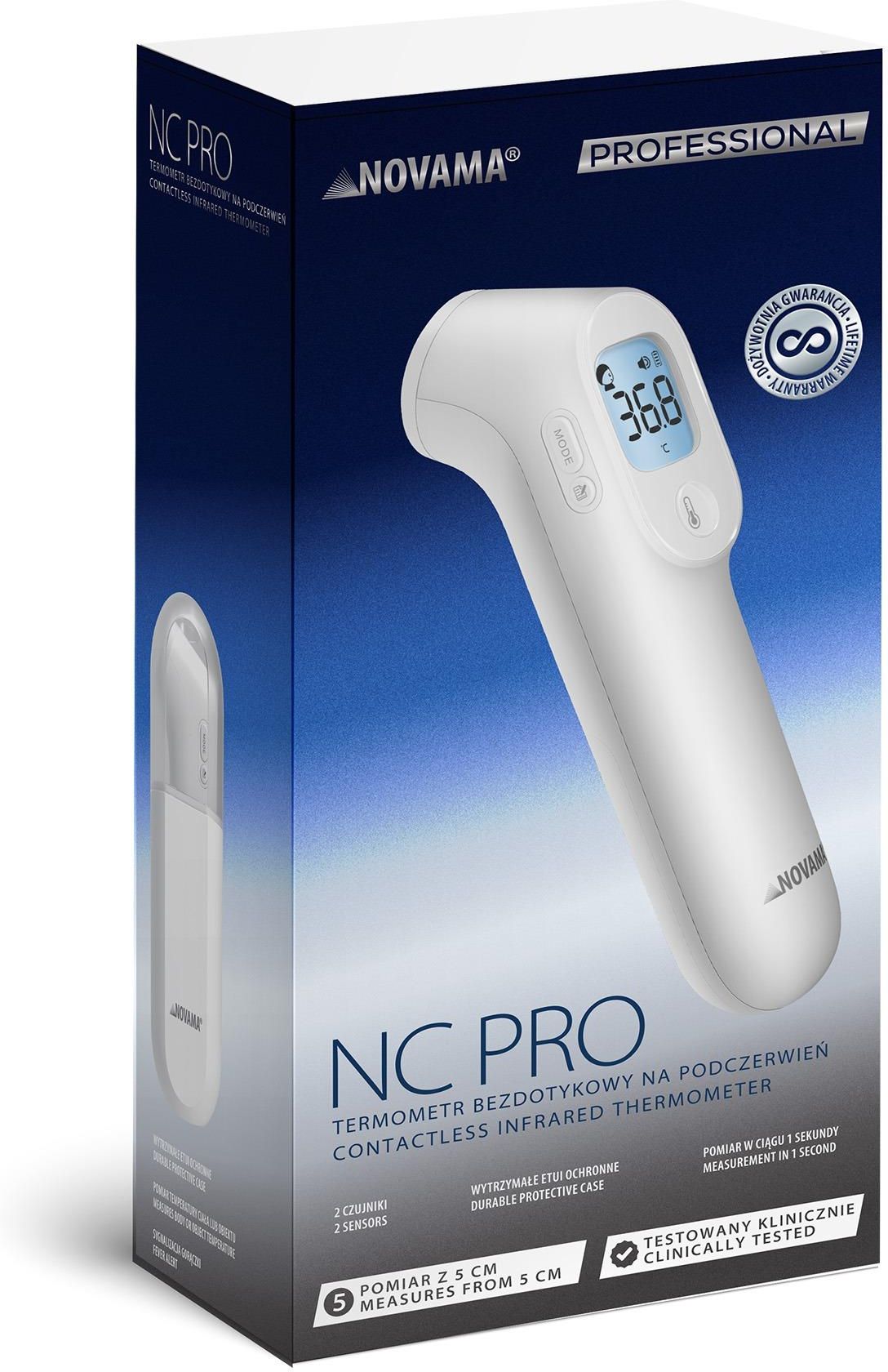 Termometr NOVAMA NC PRO Termometr bezdotykowy - Ceneo.pl