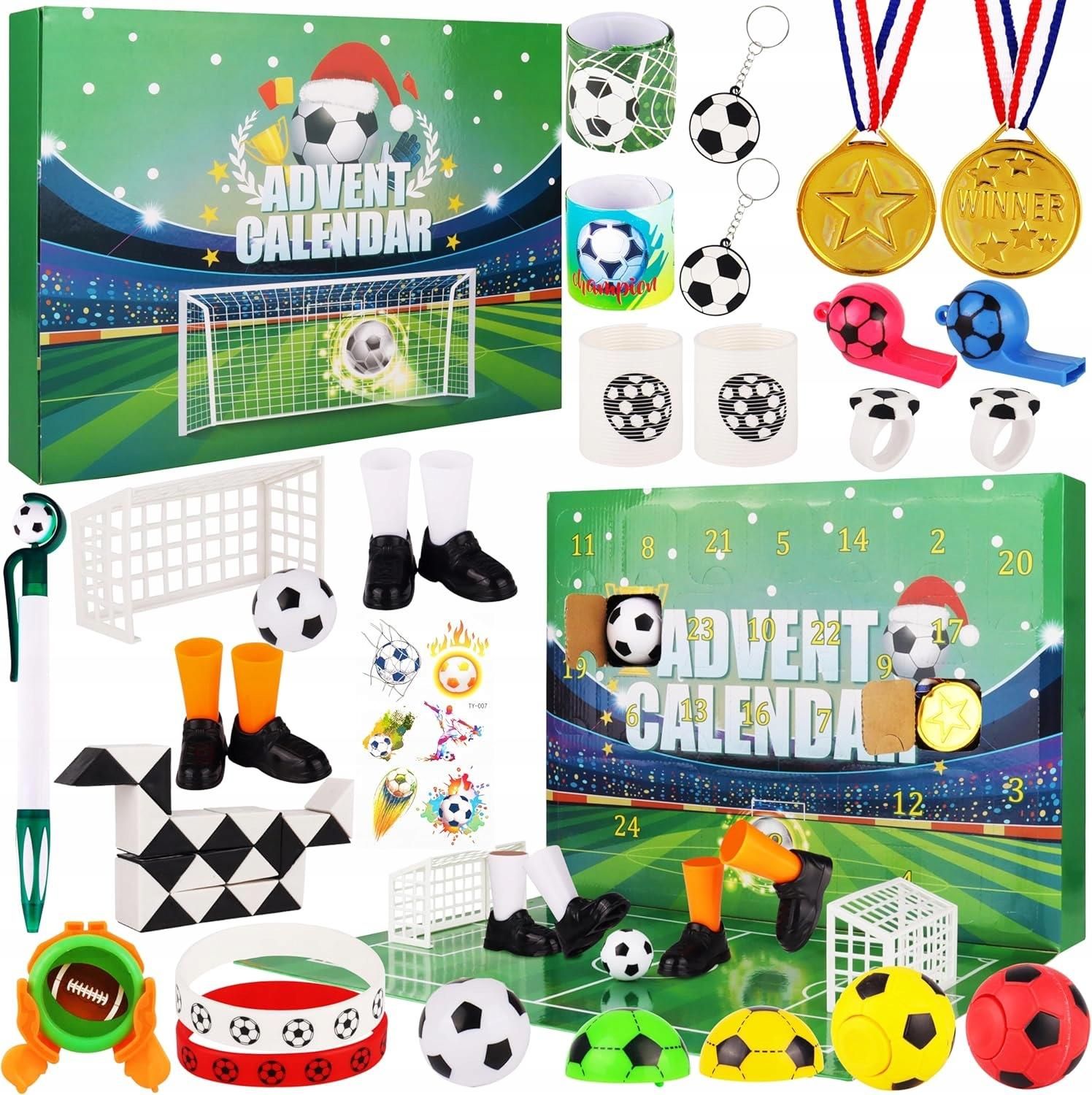 Inna Kalendarz Adwentowy Piłkarski Dla Chłopców Football Piłka Nożna ...