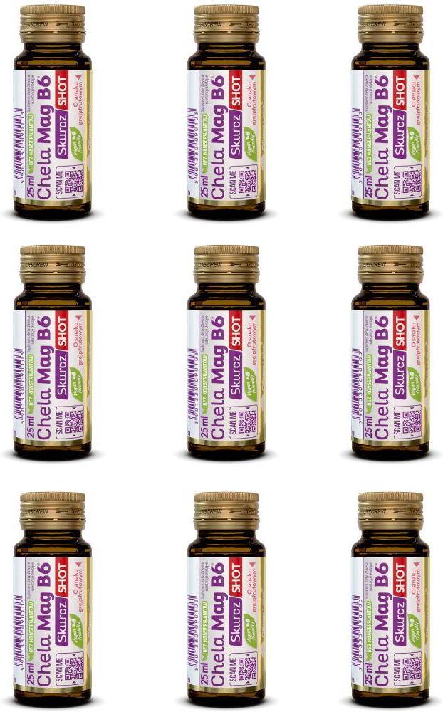 Olimp Chela Mag B6 Skurcz Shot Smak Grejfrutowy 9x25ml - Opinie i ceny ...