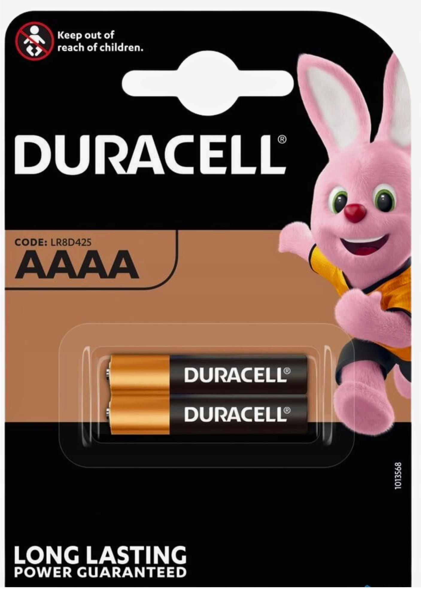 Duracell Bateria Aaaa Alkaliczna LR61 1.5V do Długopisów Cyfrowych x8 5 ...