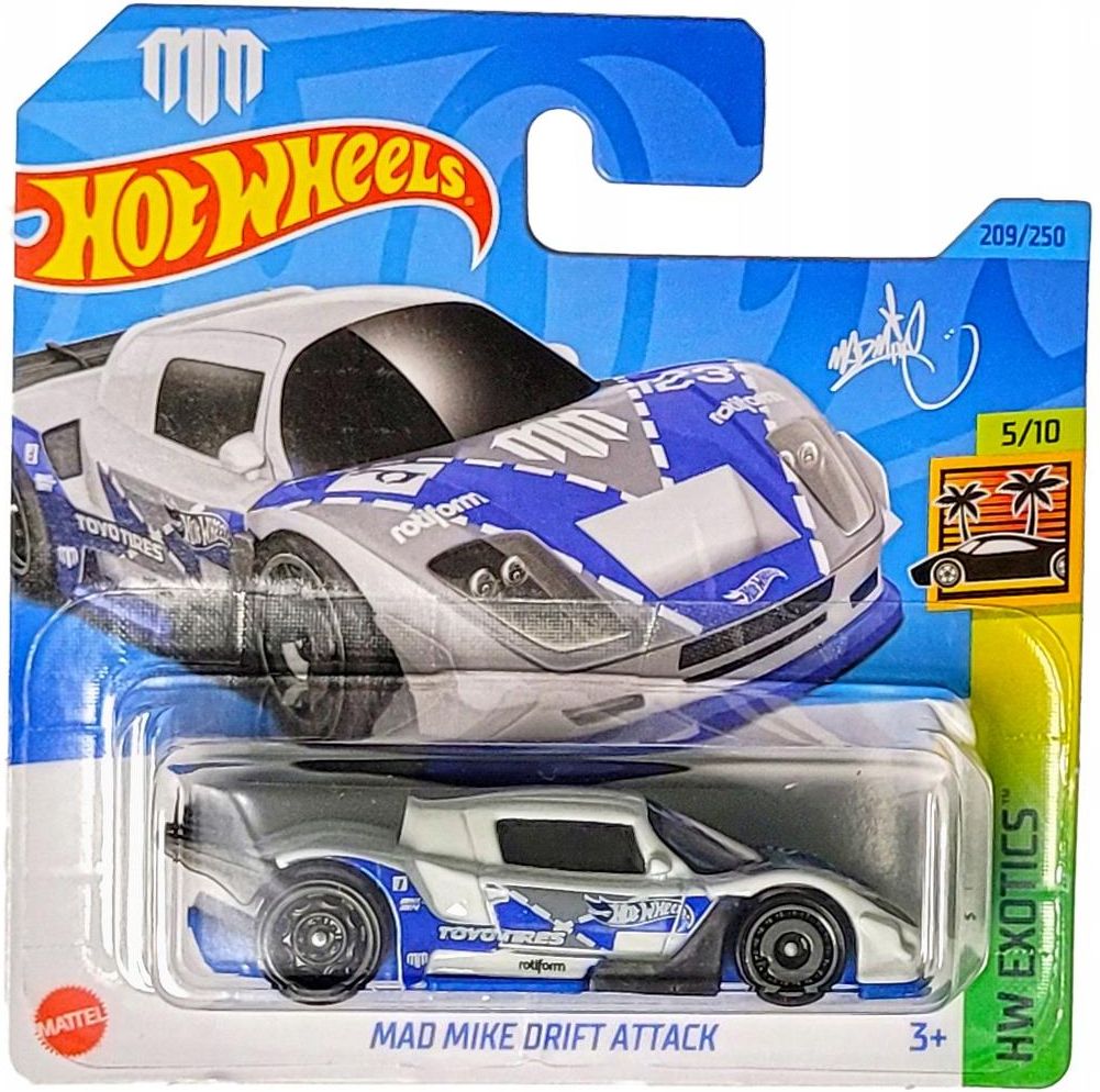 Hot Wheels - Mad Mike Drift Attack - Hw Exotics - HKG58 - Ceny i opinie ...