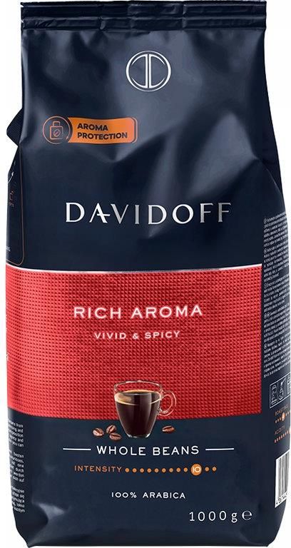 Kawa Davidoff Ziarnista Rich Aroma 1kg - Ceny i opinie - Ceneo.pl