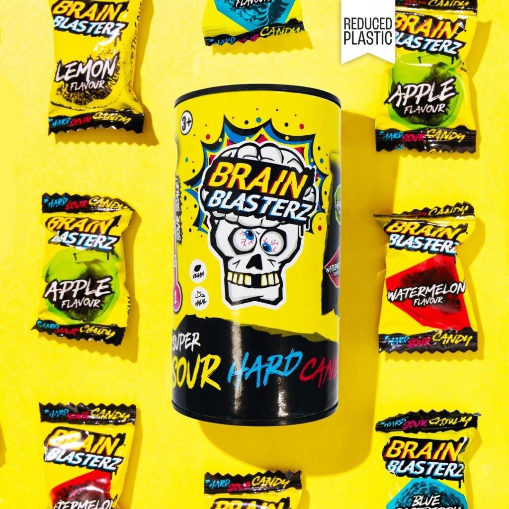Brain Blasterz Sour Candy Kwaśne Cukierki Landrynki Karton 10X38g ...