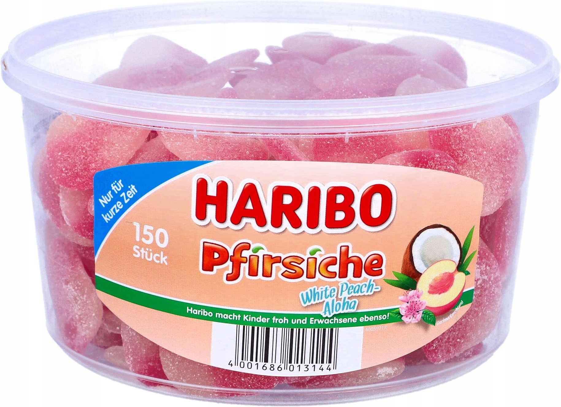 Haribo Żelki Owocowe Brzoskwinia Kokos 1350g Edycja Limitowana 150szt. Z De - Ceny i opinie ...
