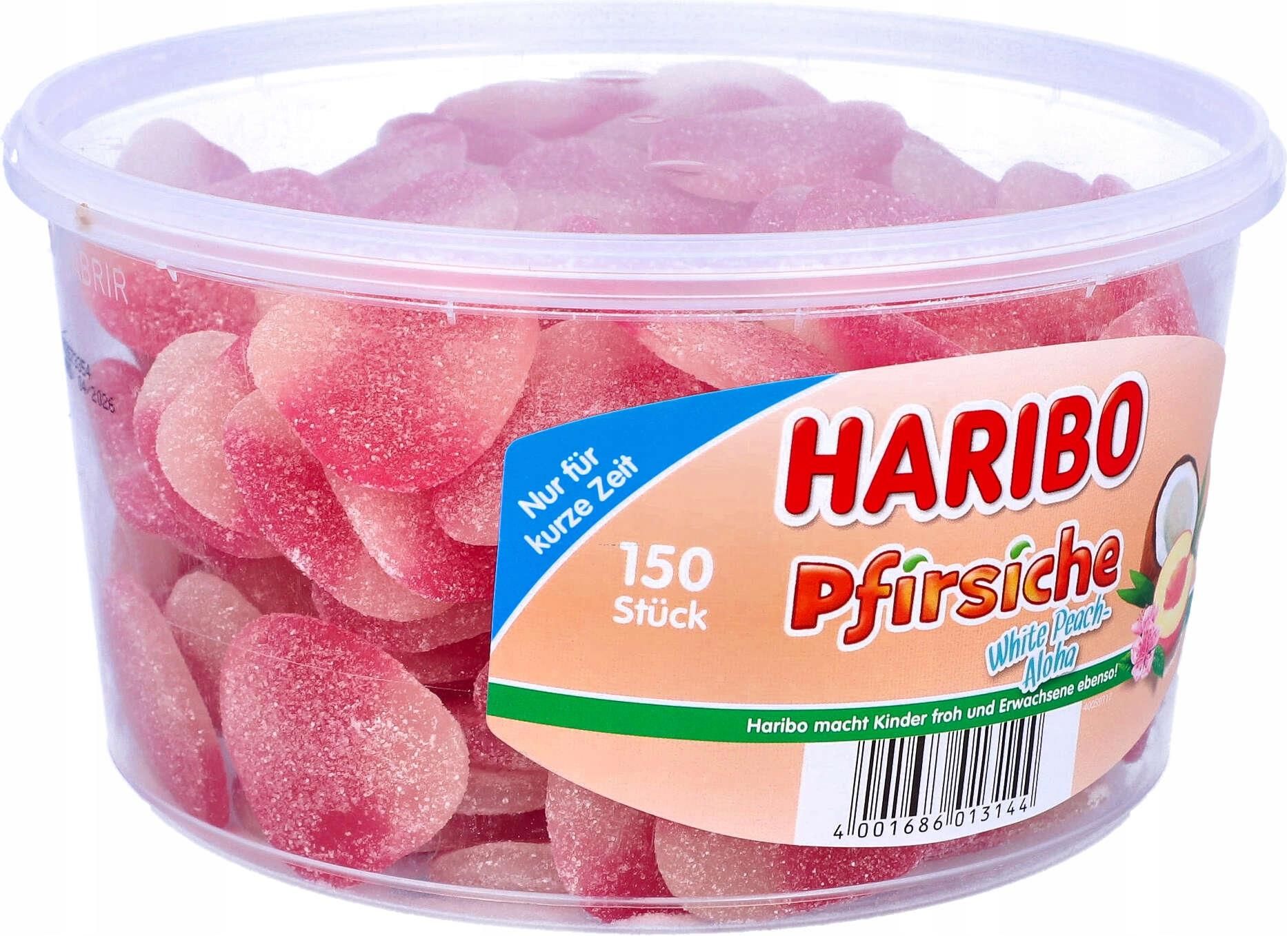 Haribo Żelki Owocowe Brzoskwinia Kokos 1350g Edycja Limitowana 150szt. Z De - Ceny i opinie ...