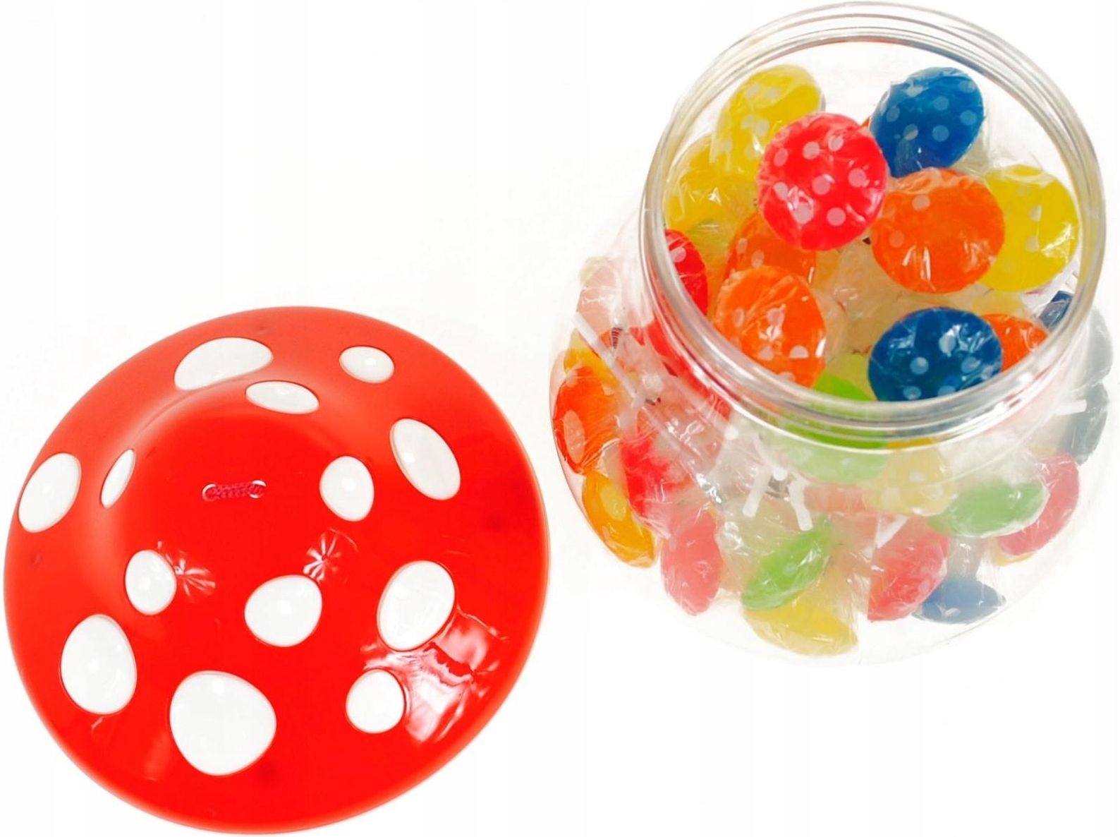 Profisa Mushroom Lollipop Lizaki Owocowe Grzybki Muchomory 15g 60szt ...