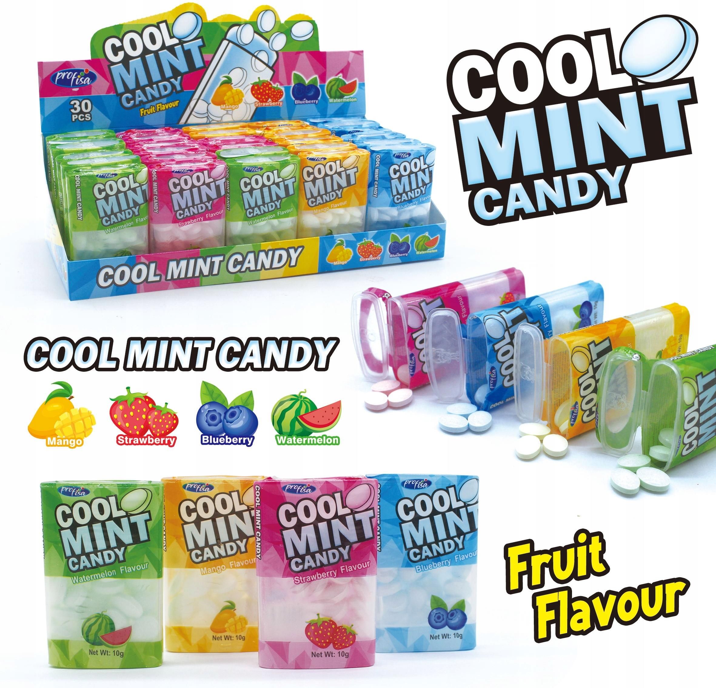 Profisa Cukierki Drażetki Cool Mint Candy 30szt. - Ceny i opinie - Ceneo.pl
