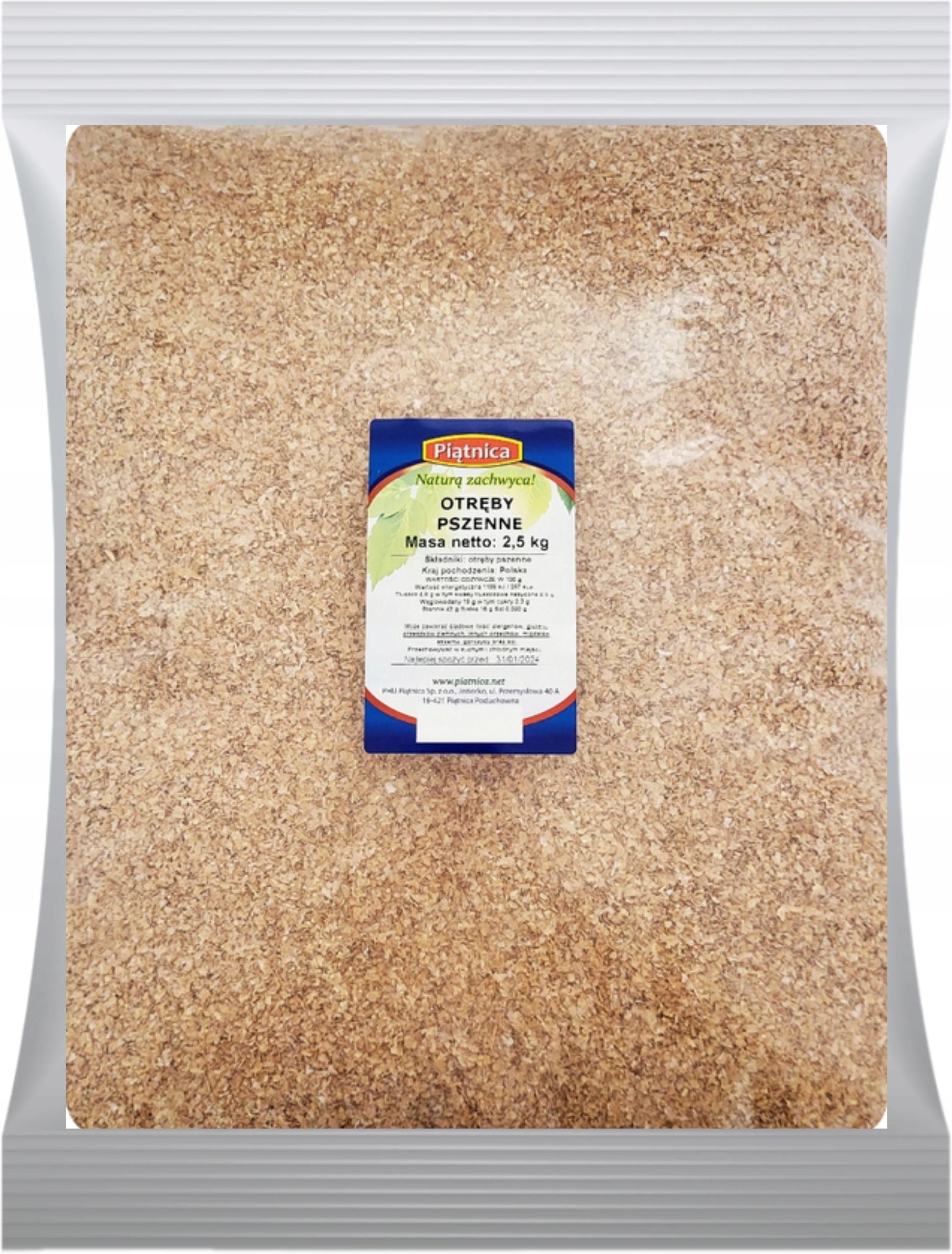 Kol Pol Otręby Pszenne 2,5kg Piątnica Spożywcze Naturalne Go Chleba - Ceny i opinie - Ceneo.pl
