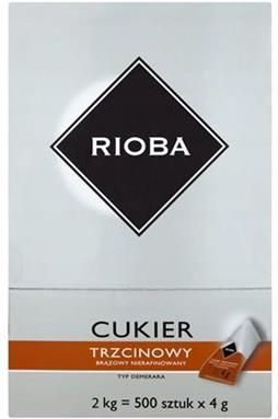 Rioba Cukier Brązowy W Saszetkach 2kg 500szt. X 4g - Ceny i opinie ...
