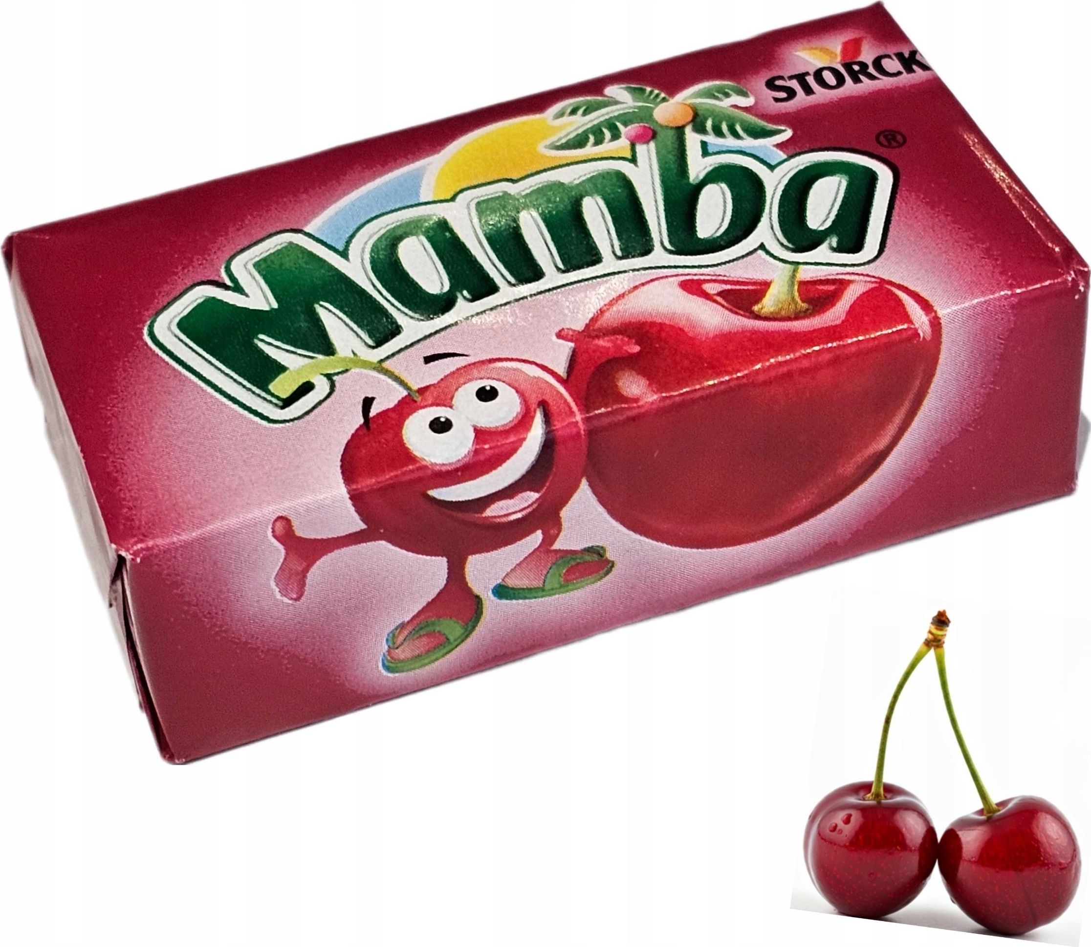 Mamba 4 X Wiśnia Classic Rozpuszczalna Guma Do Żucia 26g - Ceny i ...