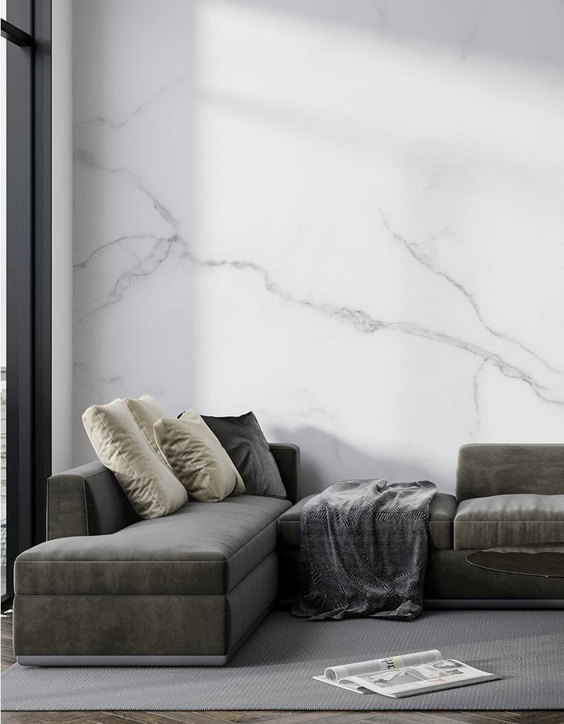 Fototapeta Marmur Tekstura Biala Do Sypialni Salonu Tapeta Ścienna ...