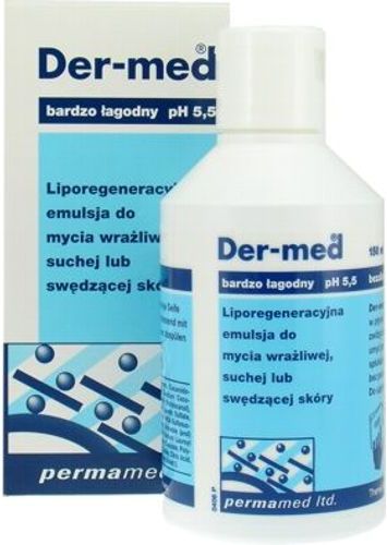 Der-med Emulsja do skóry wrażliwej i suchej swędzenie skóry 150 ml ...
