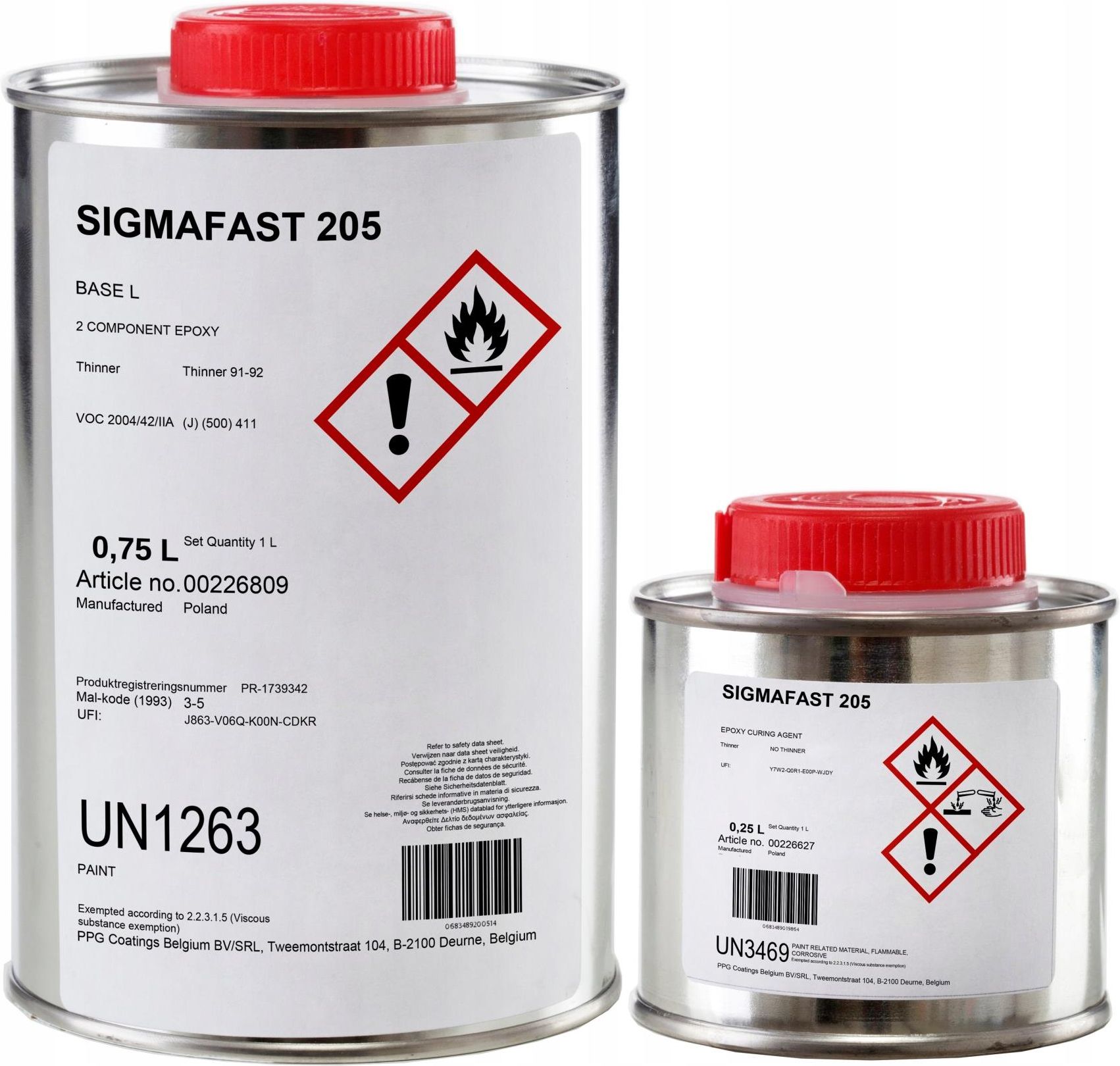 Farba Sigma Farba Do Betonu Sigmafast 205 Solid Grey 1L 1868788566 ...