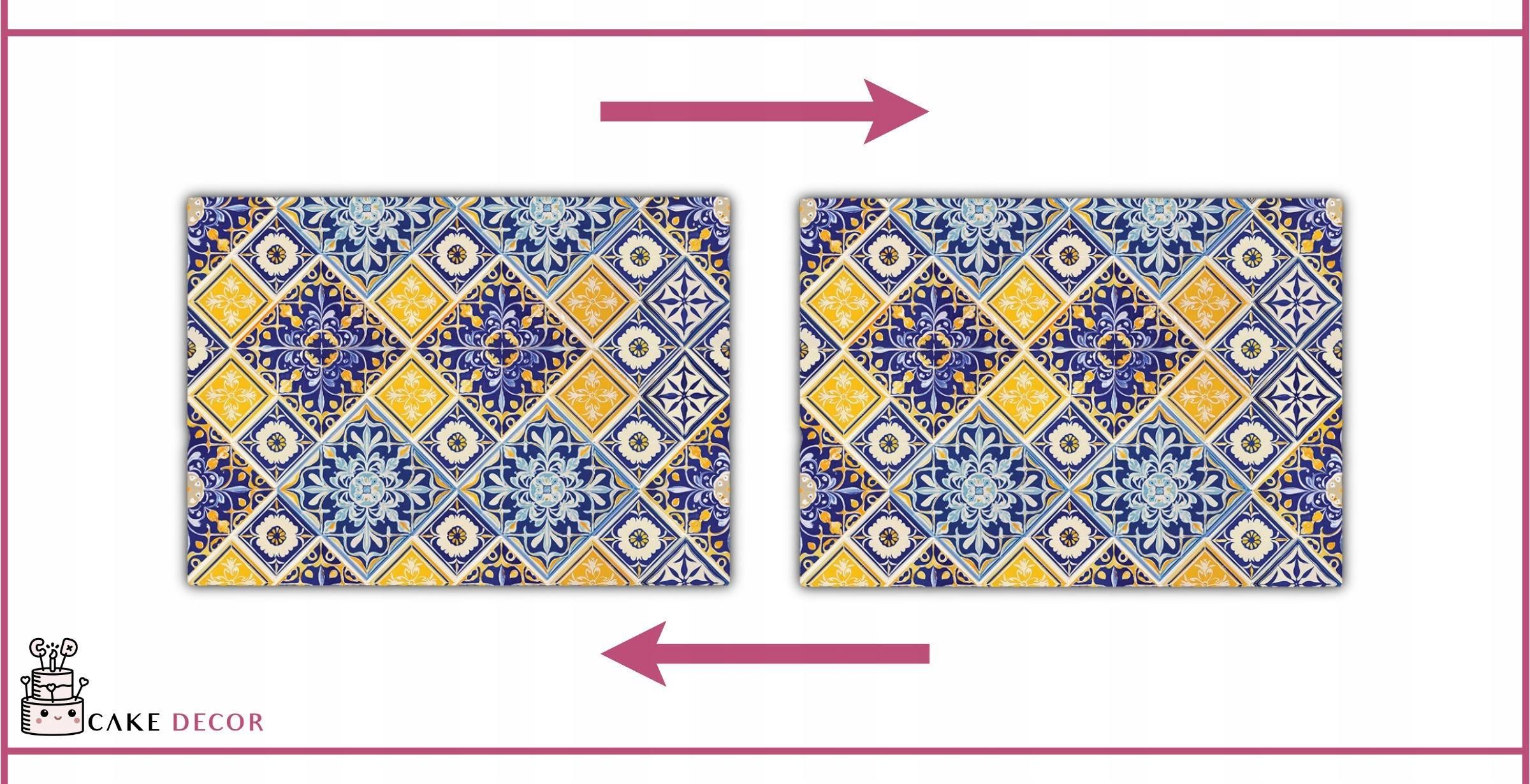 Cakedecor Cukrowy Opłatek Wydruk Z Masy Cukrowej Tapeta Na Tort A4 ...