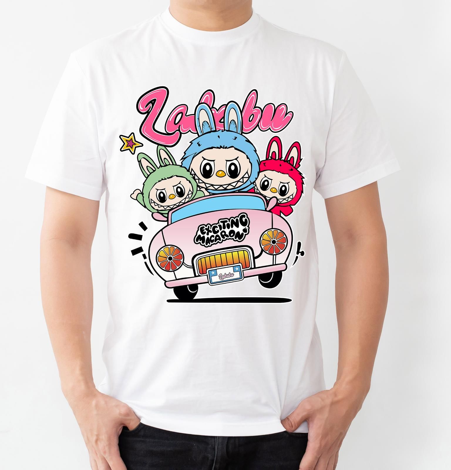 LABUBU at car - koszulka męska - Ceny i opinie - Ceneo.pl