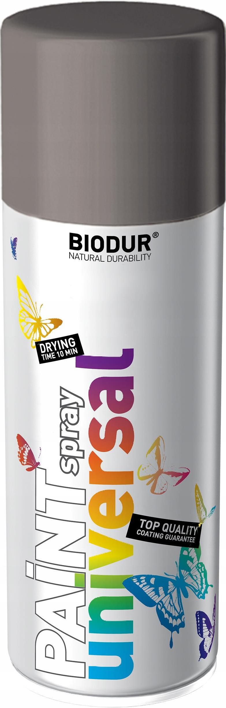 Farba Biodur Emalia Spray Do Plastiku Drewna Blachy Ral 9006 Białe ...
