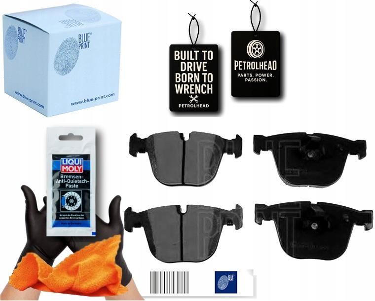 Klocki hamulcowe Blue Print Klocki Hamulcowe Tył Bmw 3 E90 E92 E93 5 # ...