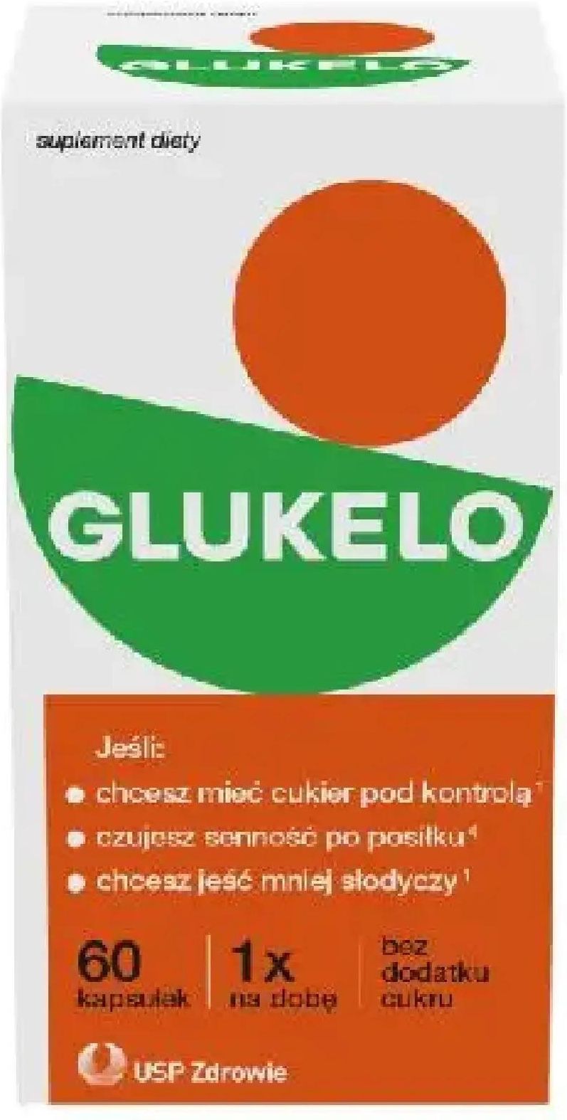 Usp Zdrowie Glukelo 60kaps. - Opinie i ceny na Ceneo.pl