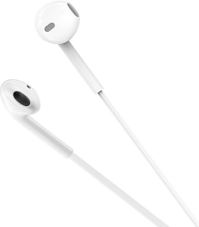 Zestaw słuchawkowy Słuchawki z kablem VIDVIE HS666 Type C biały ...