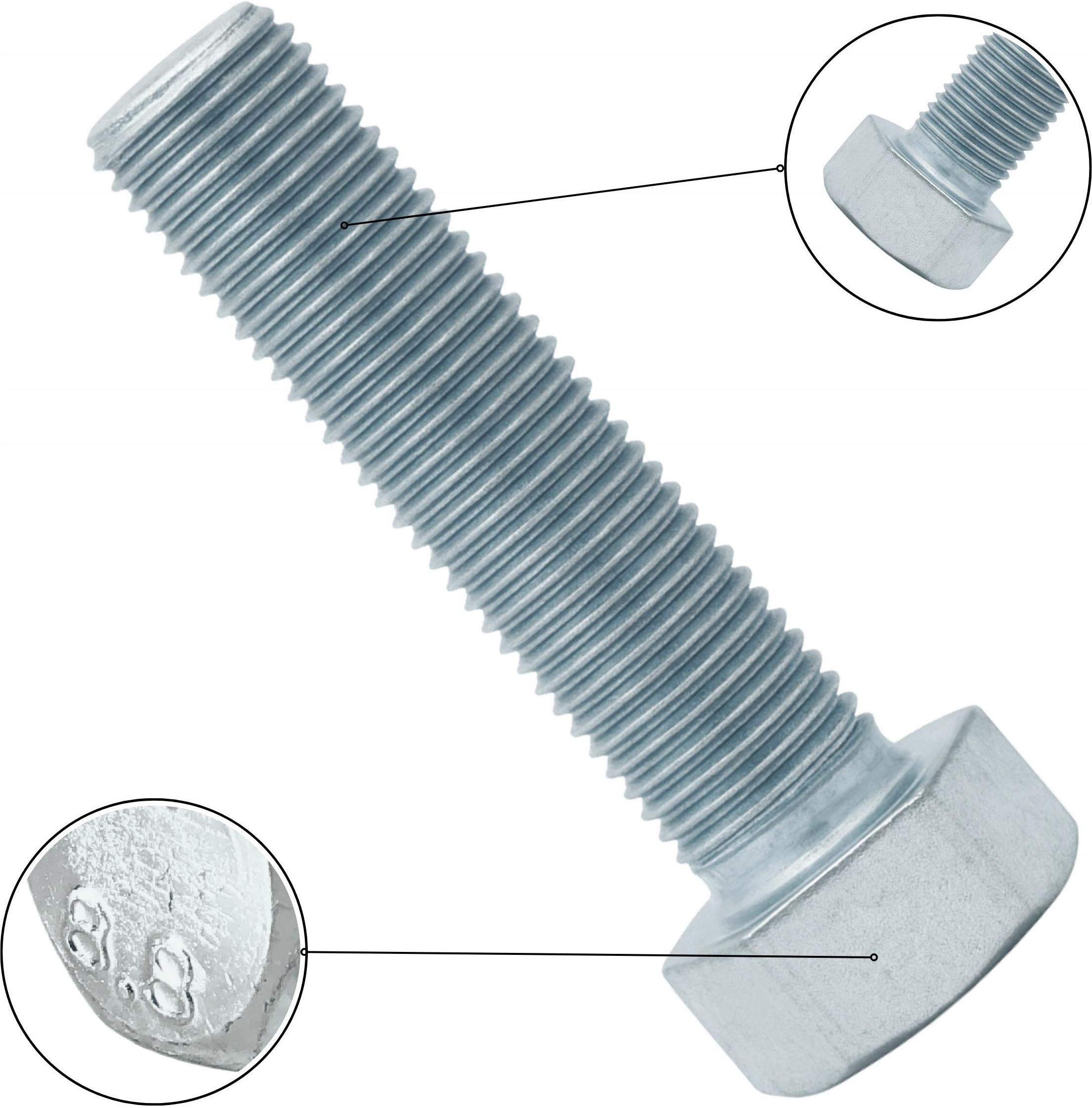 Awamet M8X12 KL.8.8 Śruba Din 933 1kg. Ocynk Łeb 6-KĄTNY 1869123616 - Opinie i ceny na Ceneo.pl